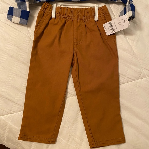Carter's | Matching Sets | New Carters Baby Boy Pants And Button Down ...